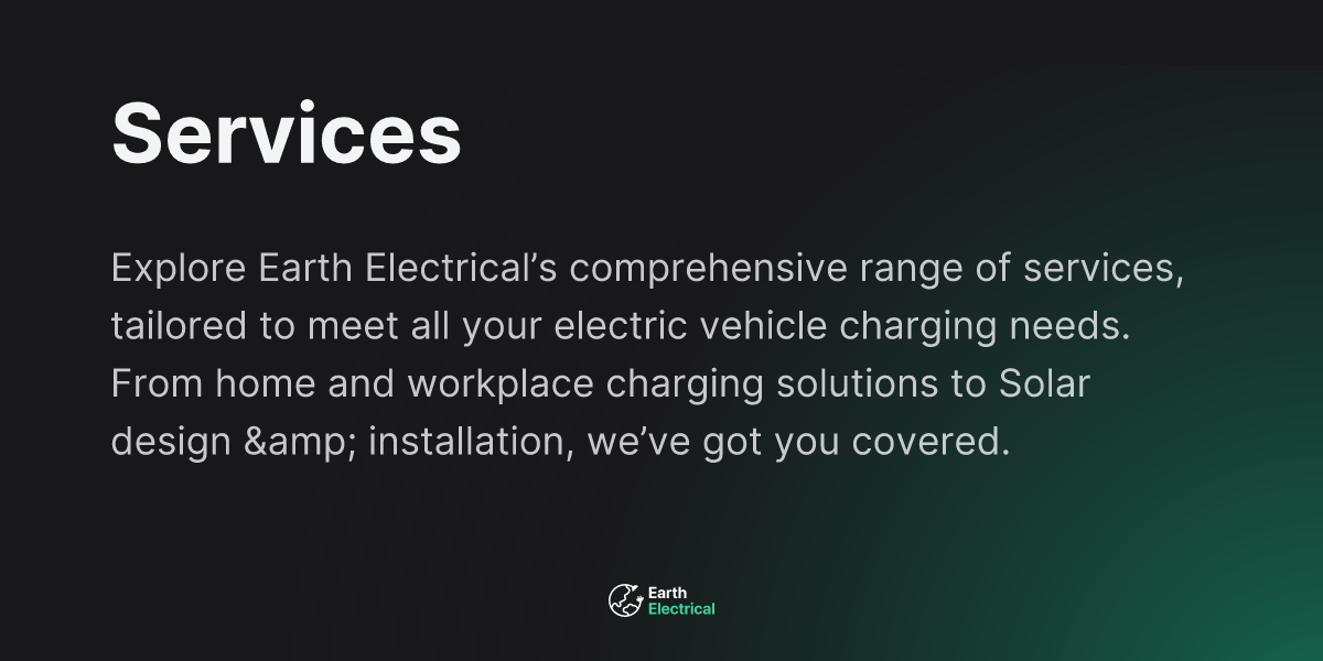 Services | Earth Electrical